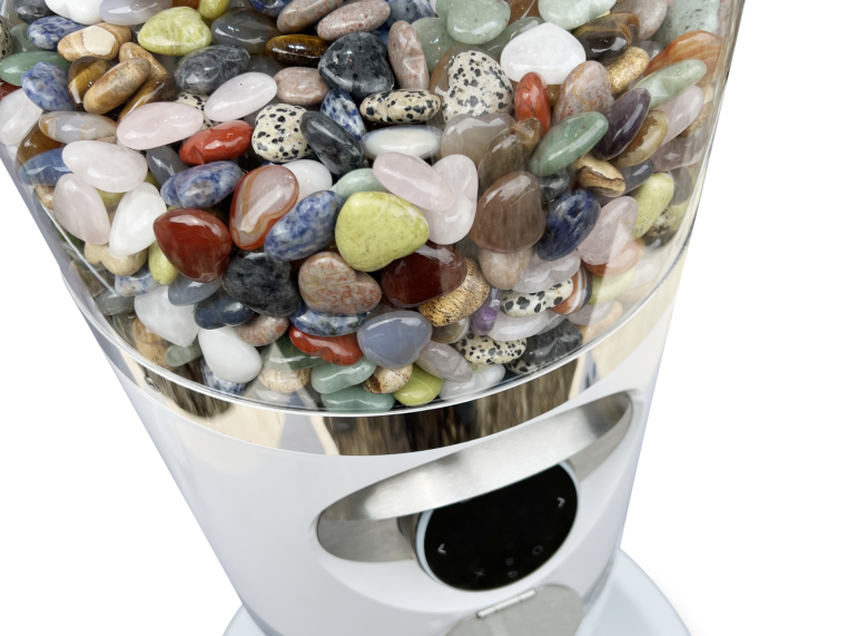 Gemstone Heart Vending Machine UK | Crystal Vending System